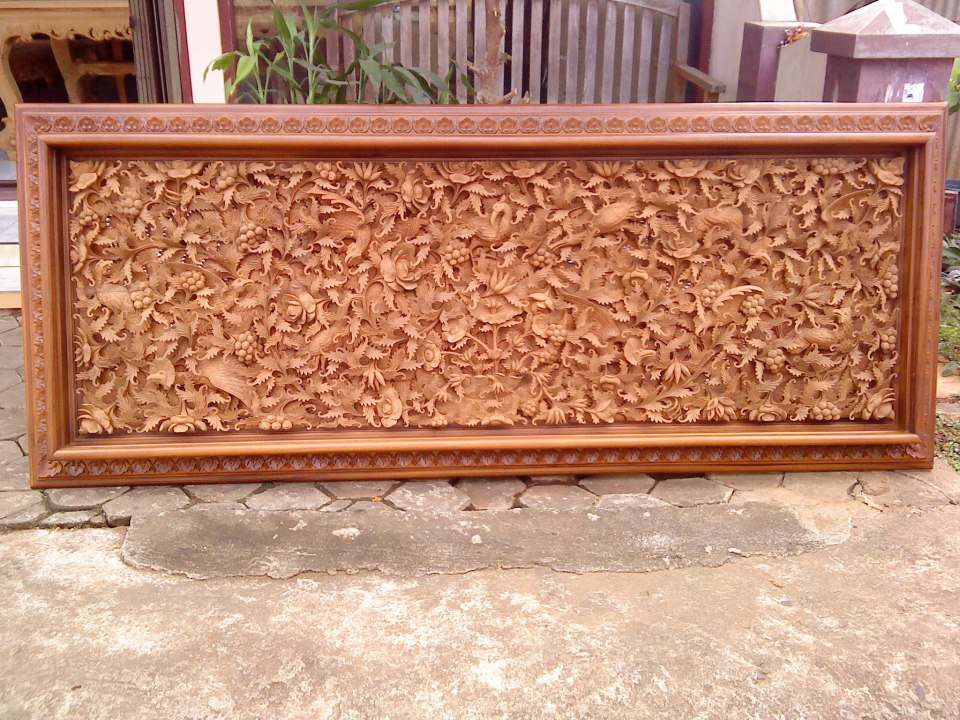 Setar gallery jepara: Ukiran seni Relief & Patung kayu