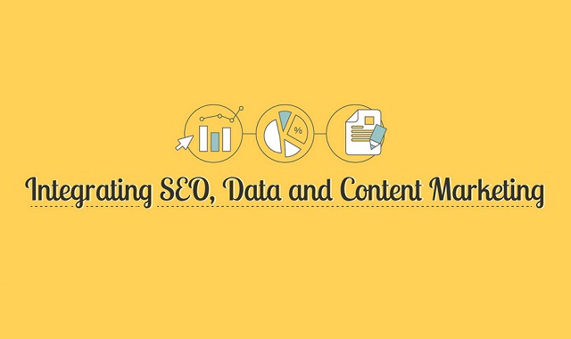 Integrating SEO, Data and Content Marketing #infographic - Visualistan