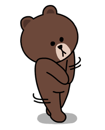 Brown & Cony | [PNG Pack] Sticker LINE Camera