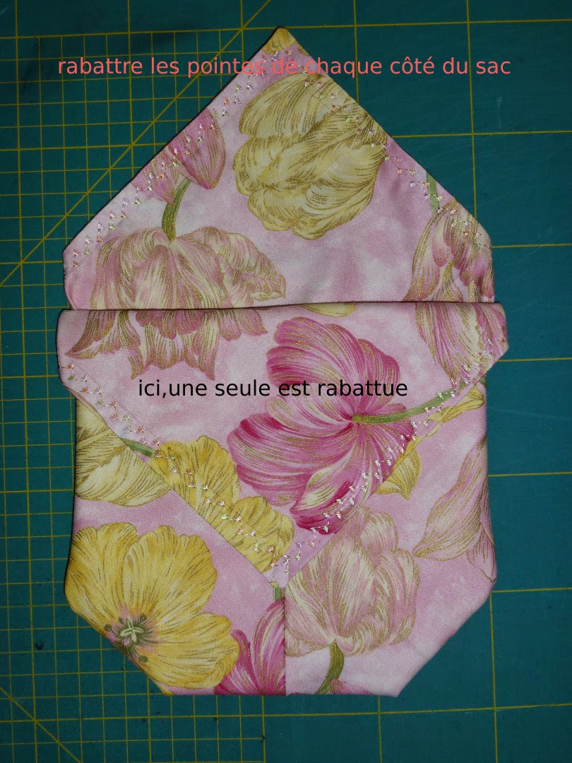 sac en origami et son tuto