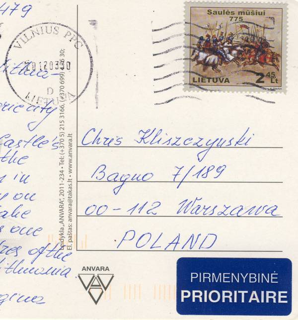 World on Postcards: Lithuania / Litwa