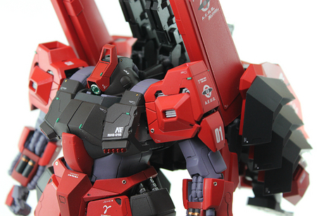 Custom Build: MG 1/100 Rick Dias Quattro Bageena "Detailed" - Gundam ...