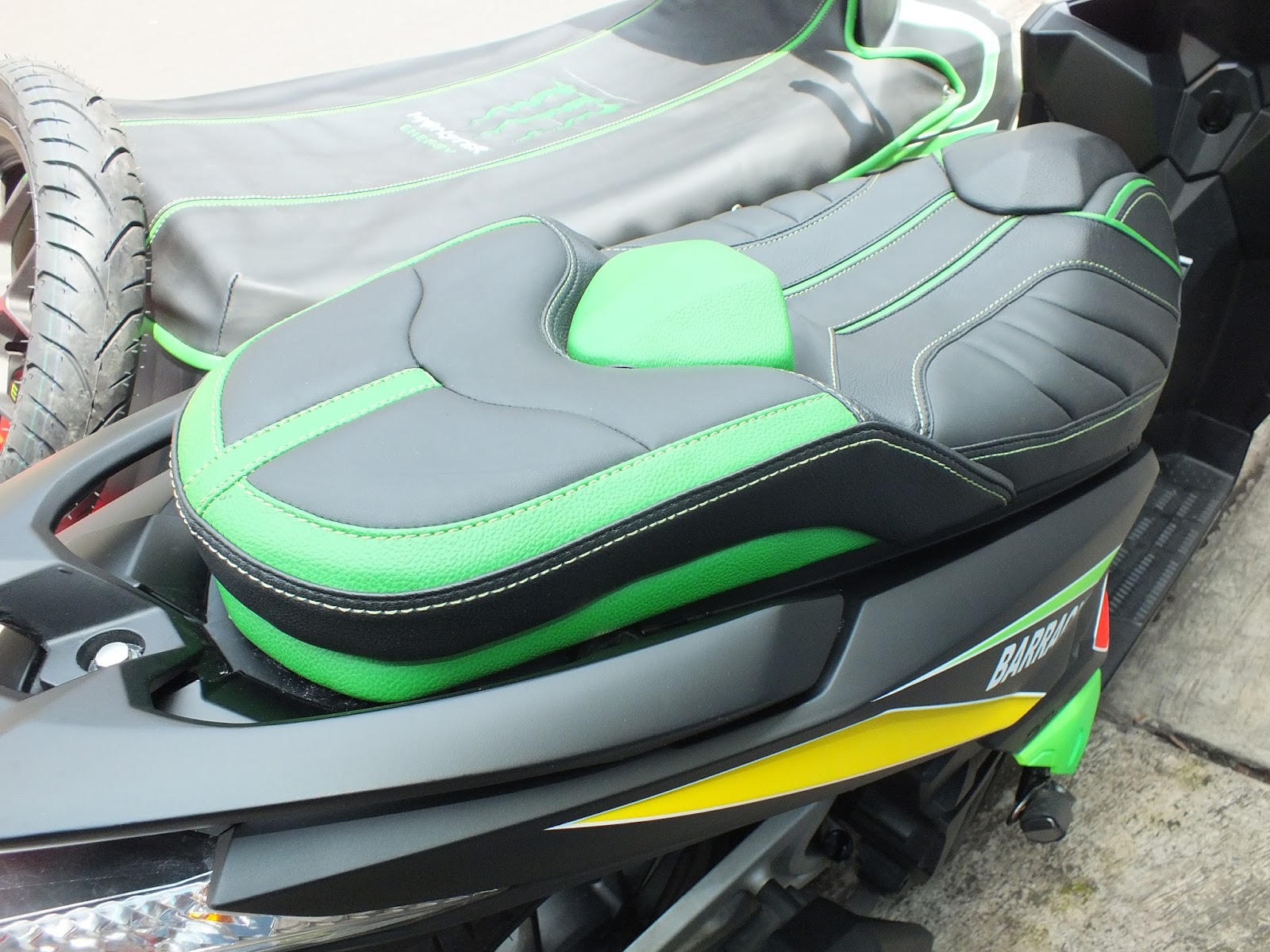 Modifikasi JOK MOTOR: JOK VARIO 150 SESPAN pesanan Mr. SUTIYONO AMBON