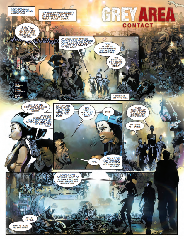 Reclaiming reality from neo-liberal corporate hegemony. : Comic review ...