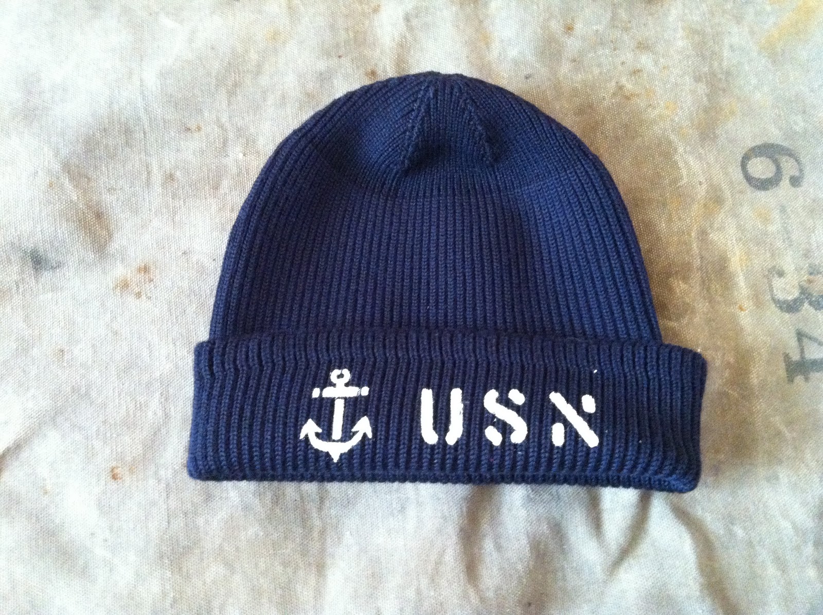 SKYRIDERS: USN Watch Cap and WWII US AAF type A-4 wool knit Mechanics cap´s