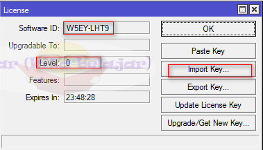 LICENSE LEVEL 6 MIKROTIK - KILAR (kita belajar)