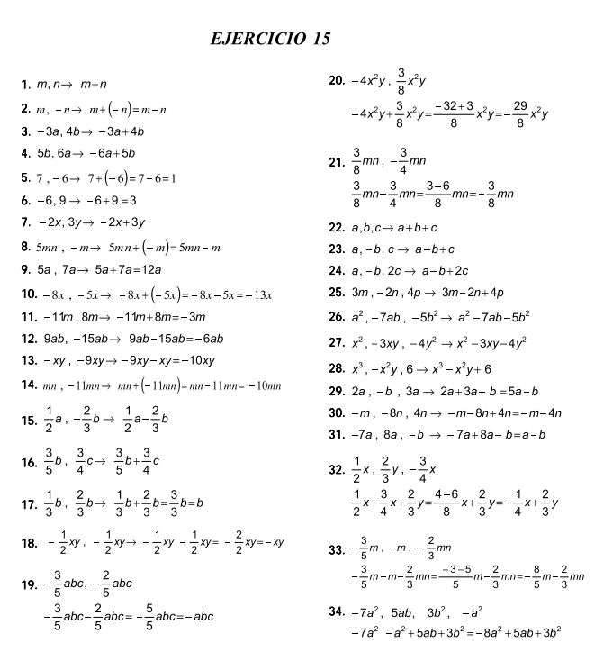 MATEMÁTICAS FUNDAMENTALES: SUMA Y RESTA