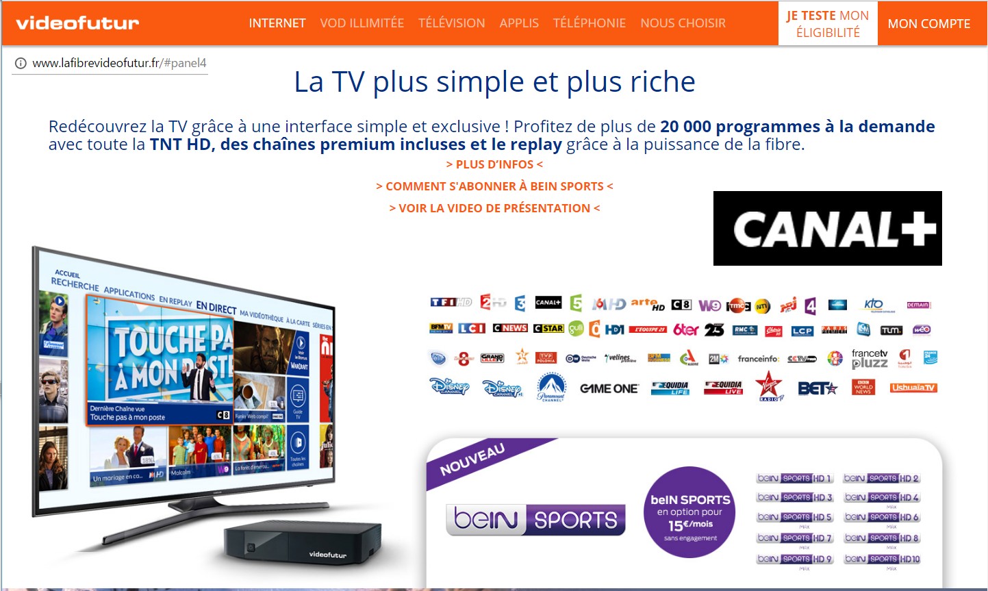netgemiene: "4K UHD TV: mieux avec vitisTV & LAFIBRE videofutur" (par ...