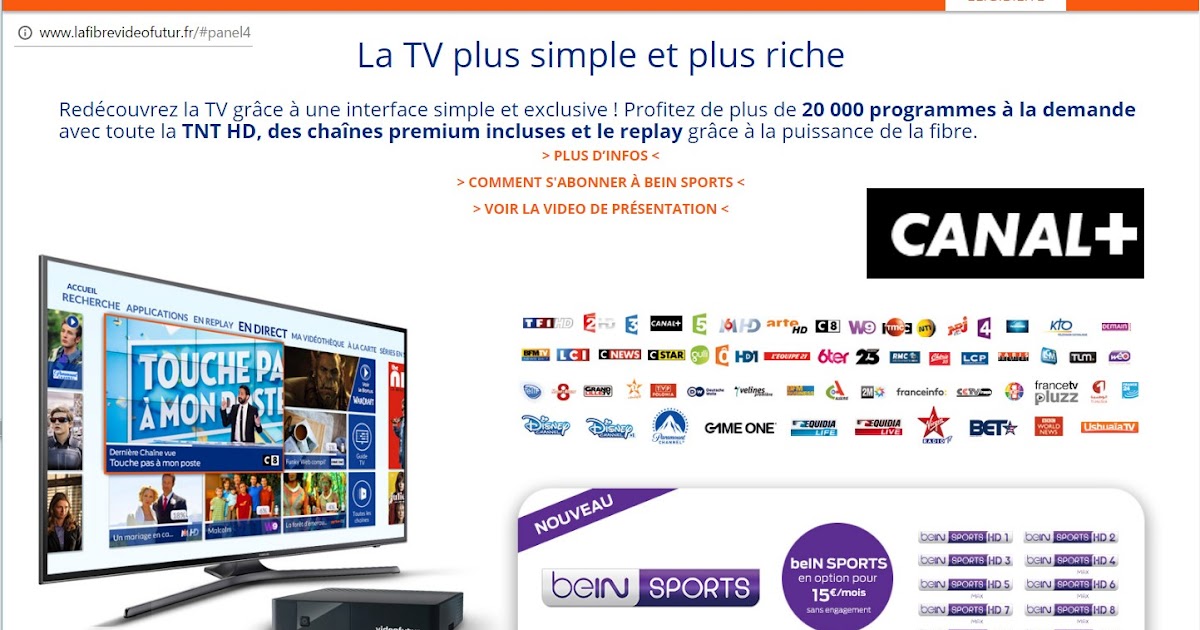 netgemiene: "4K UHD TV: mieux avec vitisTV & LAFIBRE videofutur" (par ...