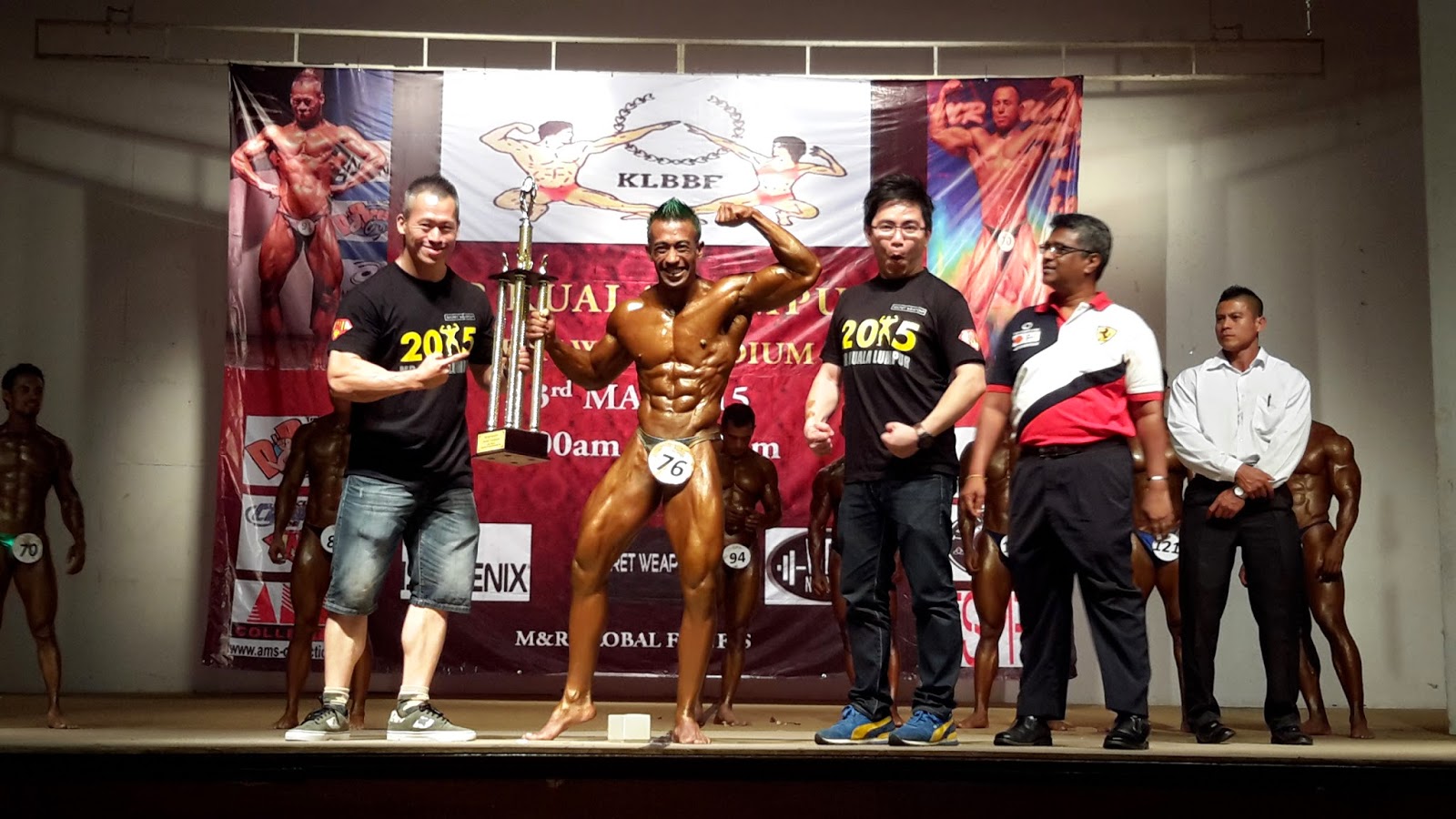 Kee Hua Chee Live!: THE 2 WINNERS OF MR KUALA LUMPUR 2015 BODY BUILDING ...