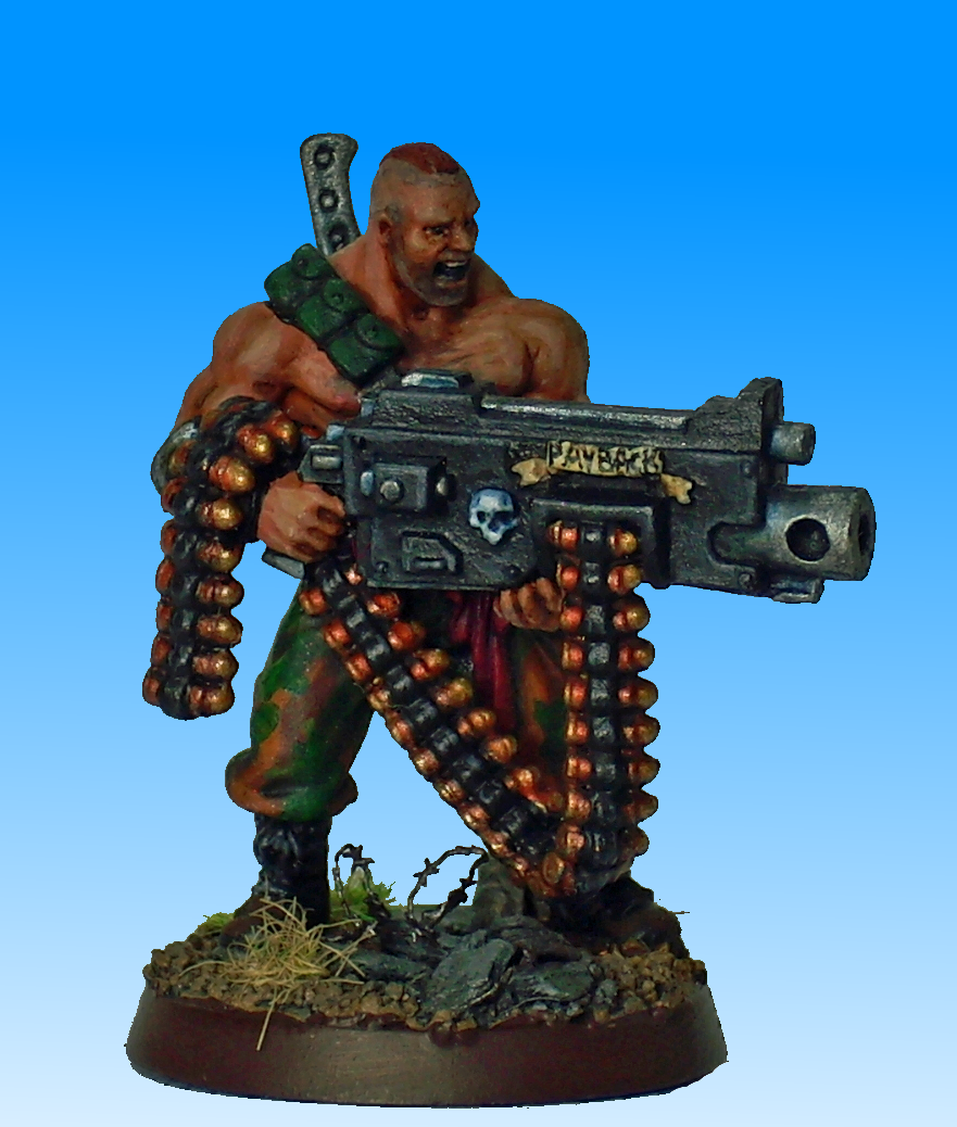 Pintominis blog, Painted miniatures 4u: Sargento armero Harker ...