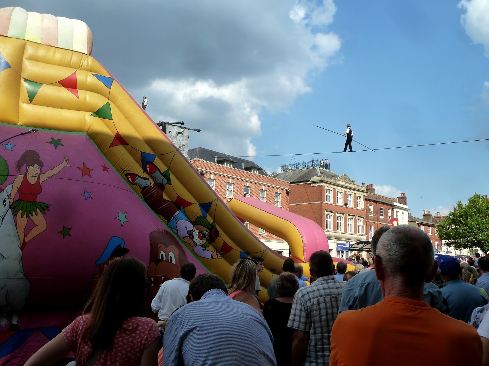 Devizes Days in Words and Pictures 2015: Monday's Devizes Street Festival.