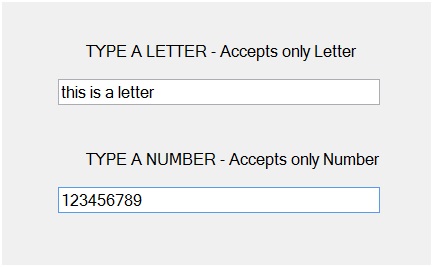 How to Create a Program that accepts Letters and Numbers using Textbox in Csharp - code4dev