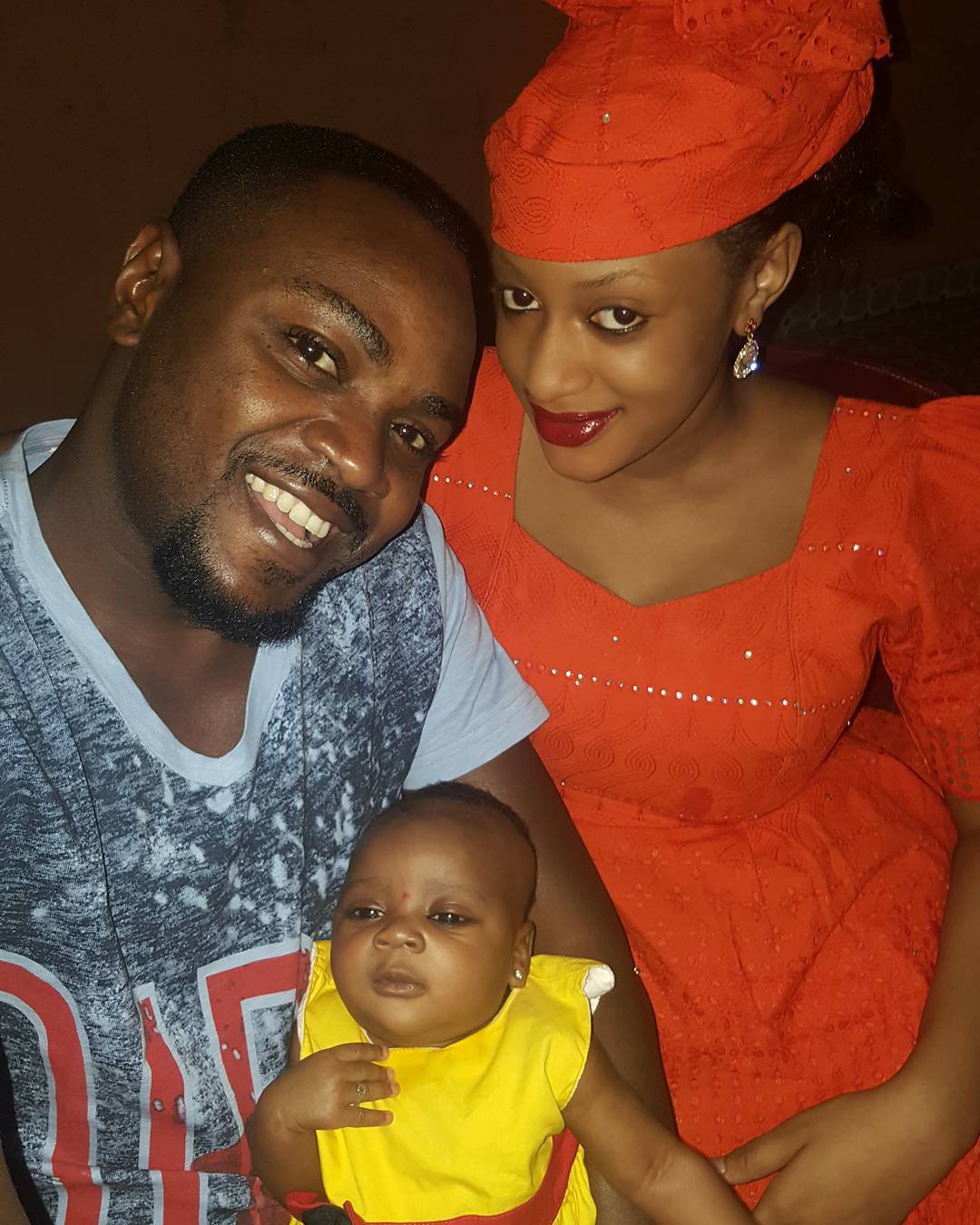ADAM ZANGO PICTURED WITH HIS FAMILY