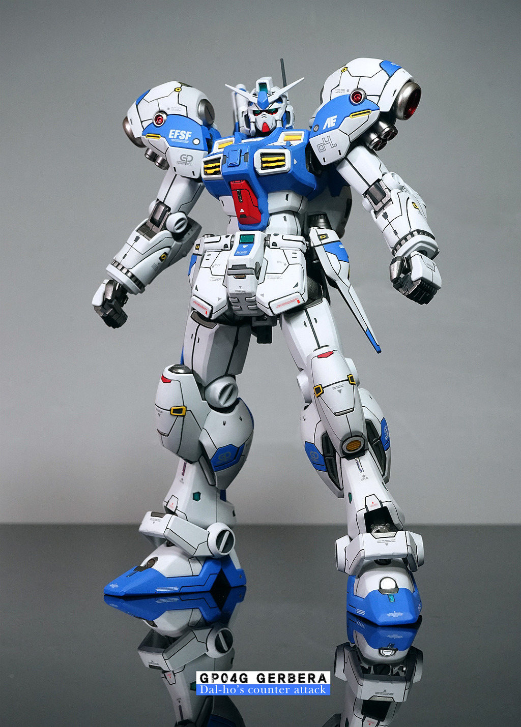 GUNDAM GUY: RE/100 Gundam GP04 Gerbera - Customized Build