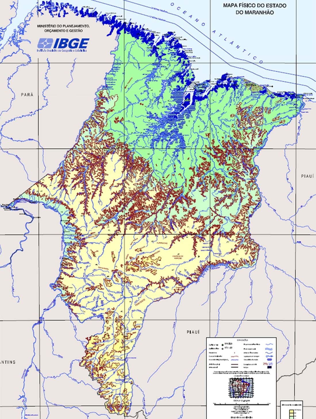 Mapa Do Maranhão Completo - FDPLEARN