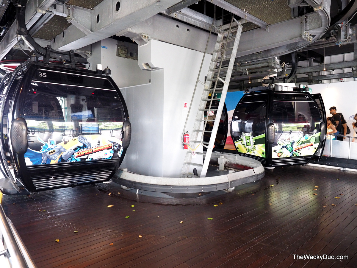 Fly with the Super Heros @ Singapore Cable Car - TheWackyDuo.com ...