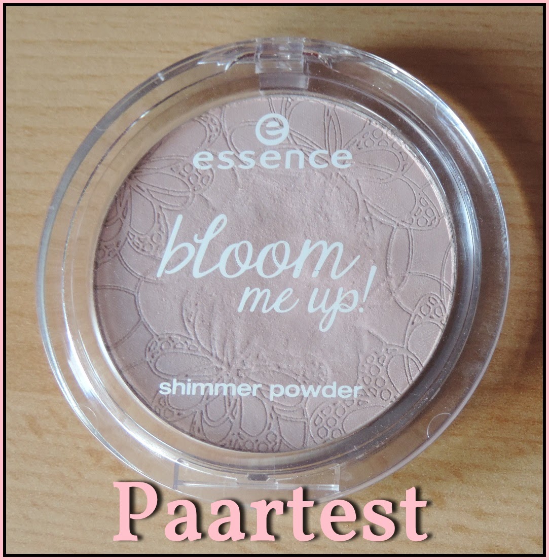 Paartest: essence bloom me up! shimmer powder (LE)