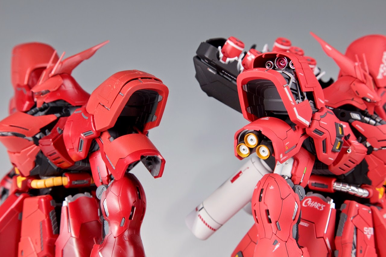Gundam Family: NEO ZEON MS-04 Char‘s Sazabi VER.KA Custom Build