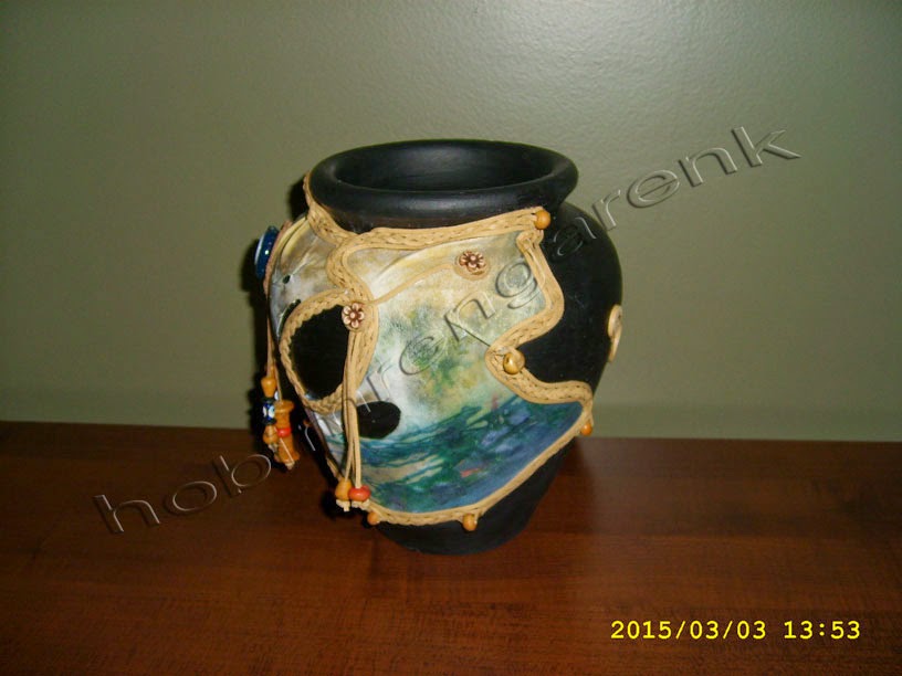 Hobim Rengarenk-Bilgi Paylaştıkça Büyür: Çömlek kaplama