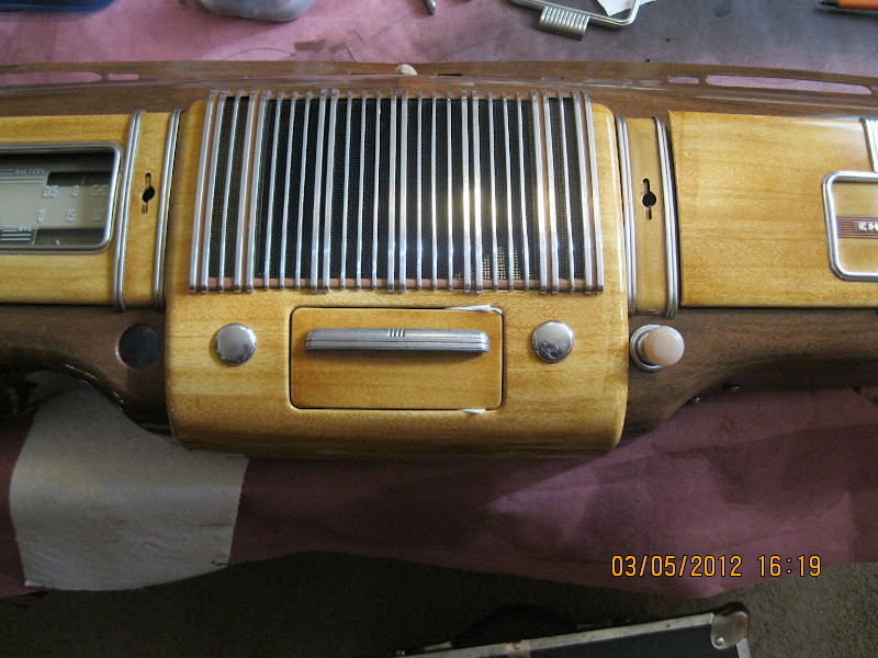 My 1940 Chevy Master Deluxe: Dash