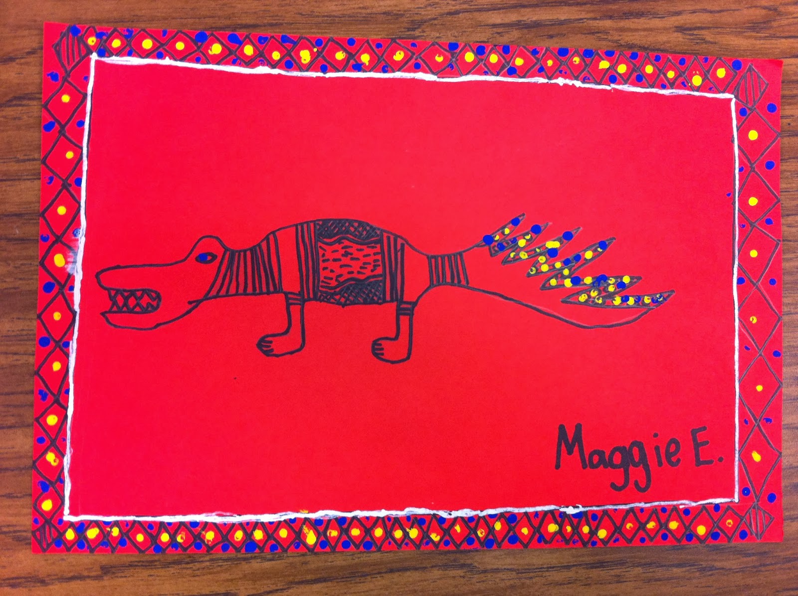 Drip, Drip, Splatter Splash: Aboriginal Paintings and White Out Pens