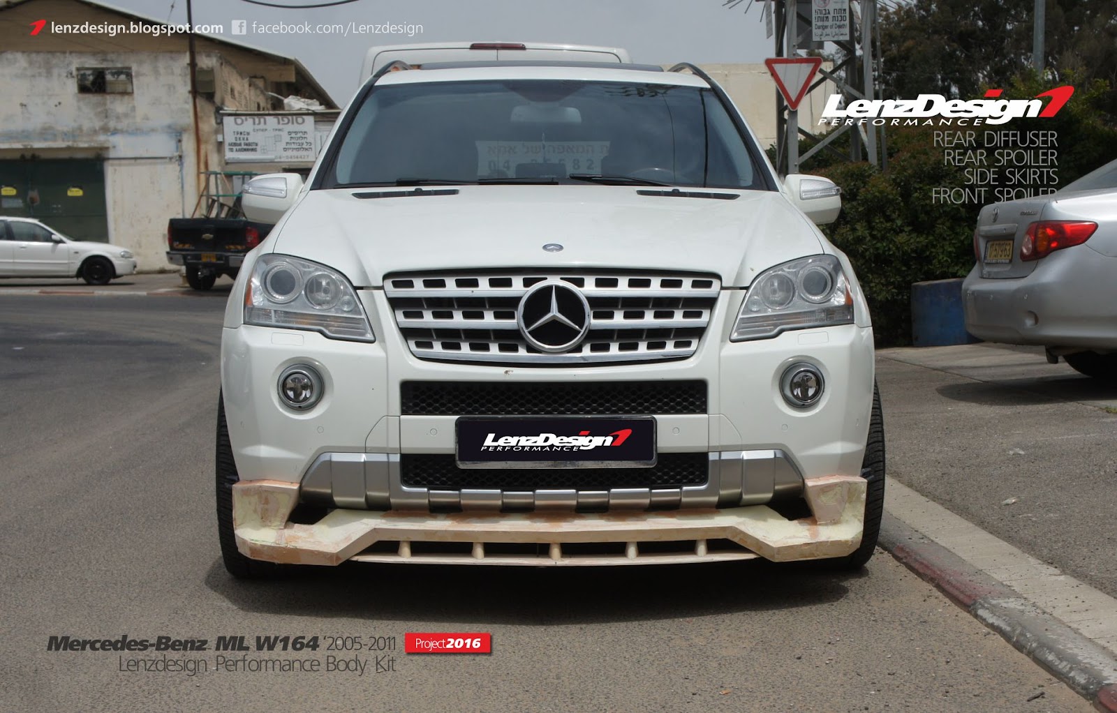 Mercedes-Benz ML W164 Lenzdesign Bodykit & Spoilers