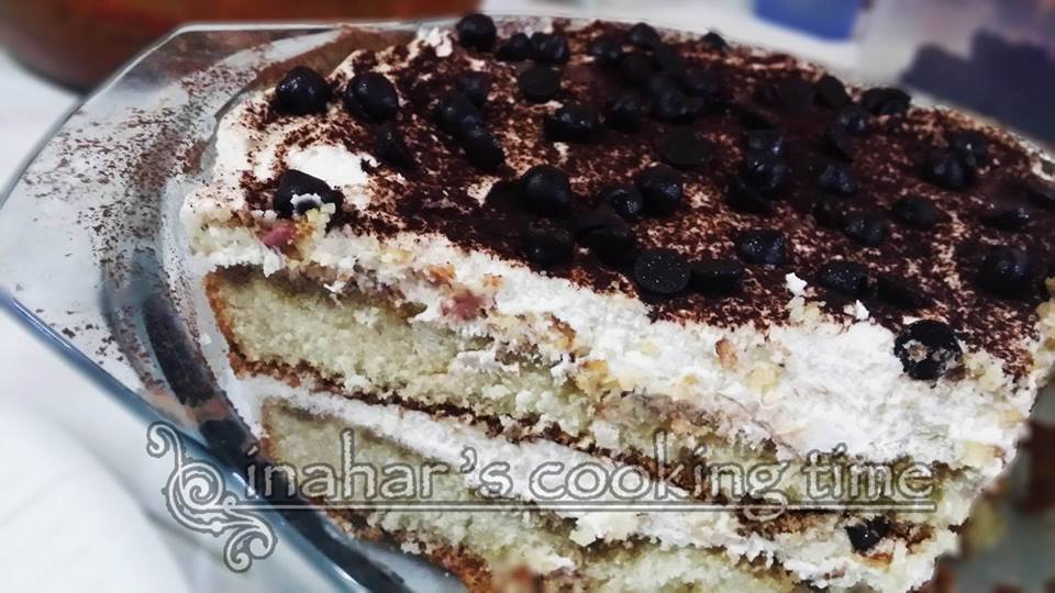 INAHAR'S COOKING TIME!: KEK TIRAMISU SEMPOI