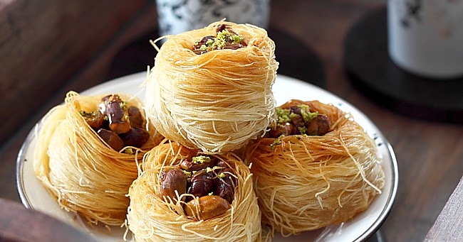 Kadaif nid d'oiseaux