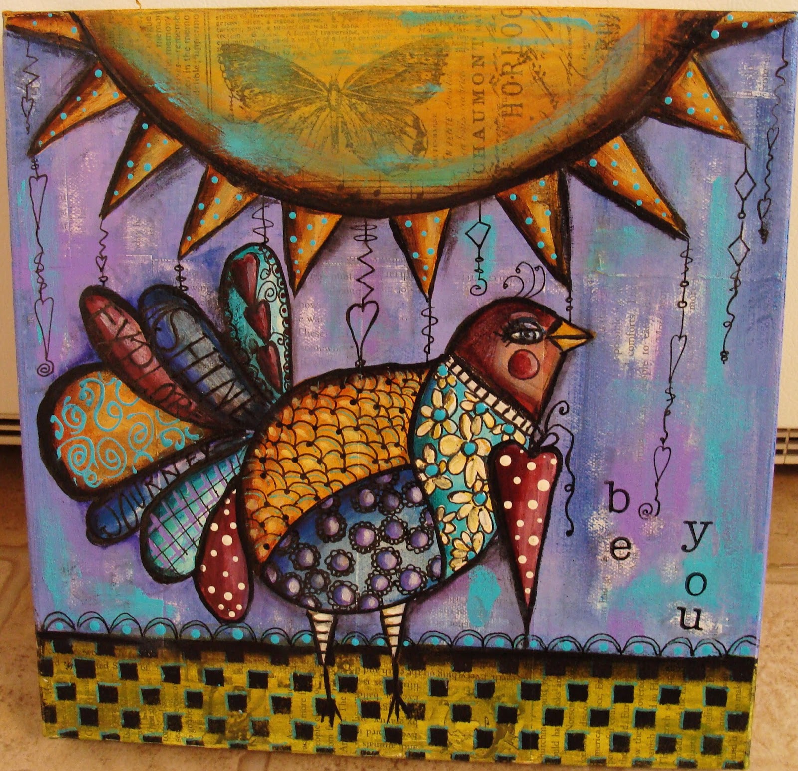 My Art Journal: Doodle Painting