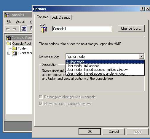 Microsoft Management Console - Computer Networking