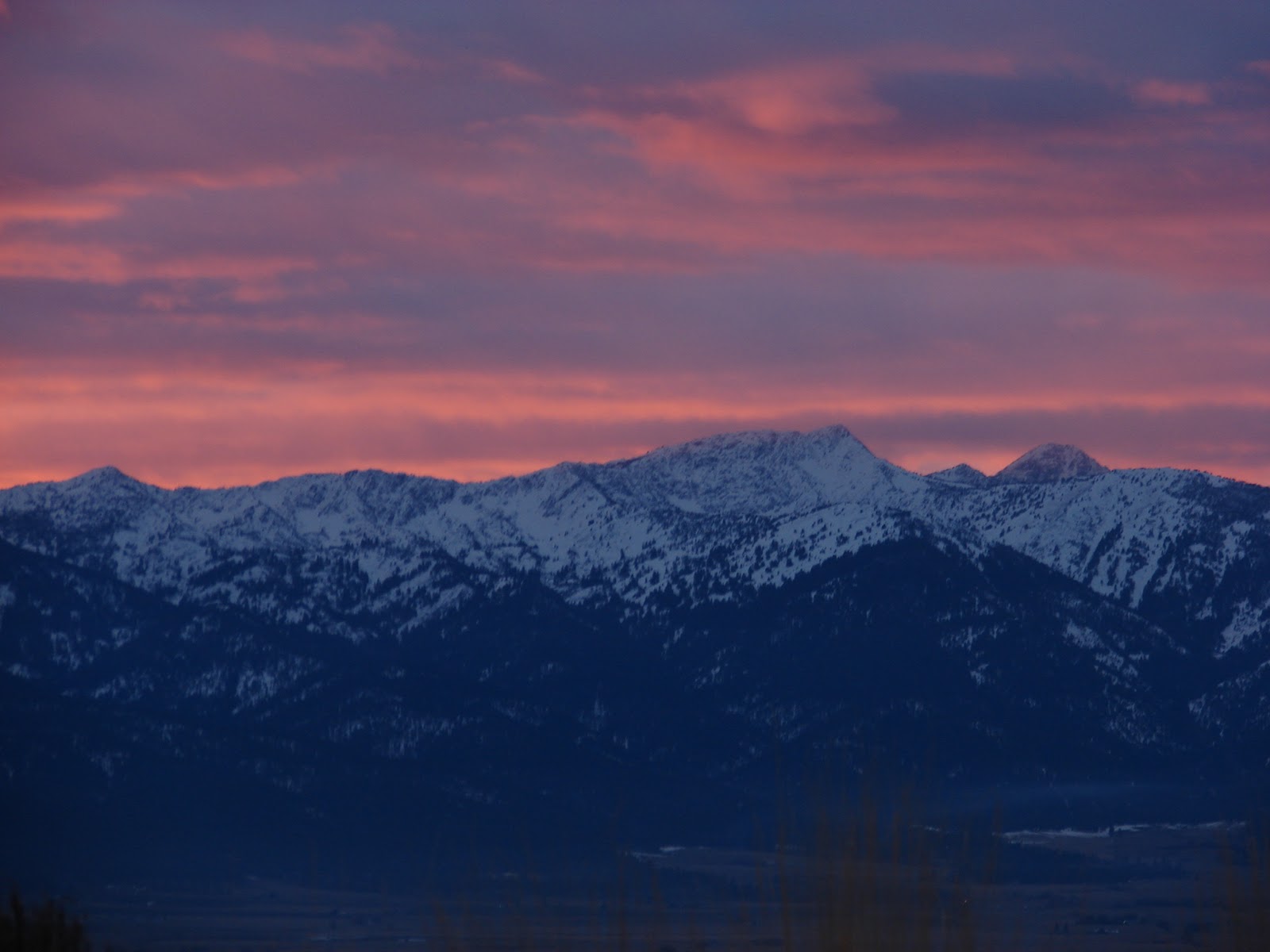 Along the Oregon Trail in Baker County, Oregon: eastern Oregon sunset