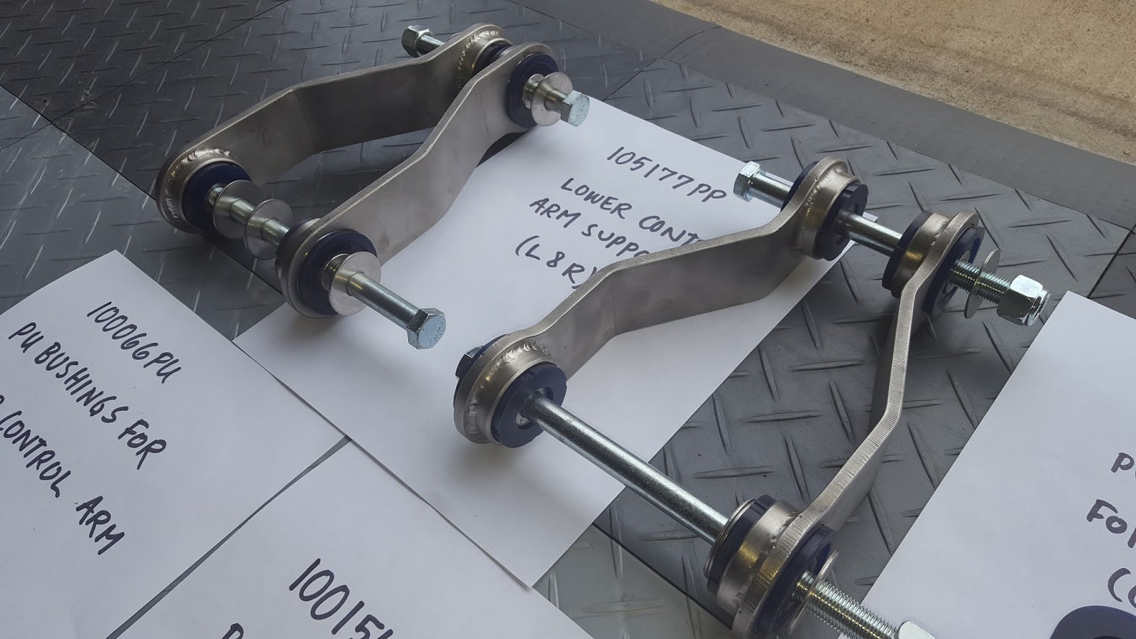 Delorean / VR6 conversion project: Front suspension improvements ...