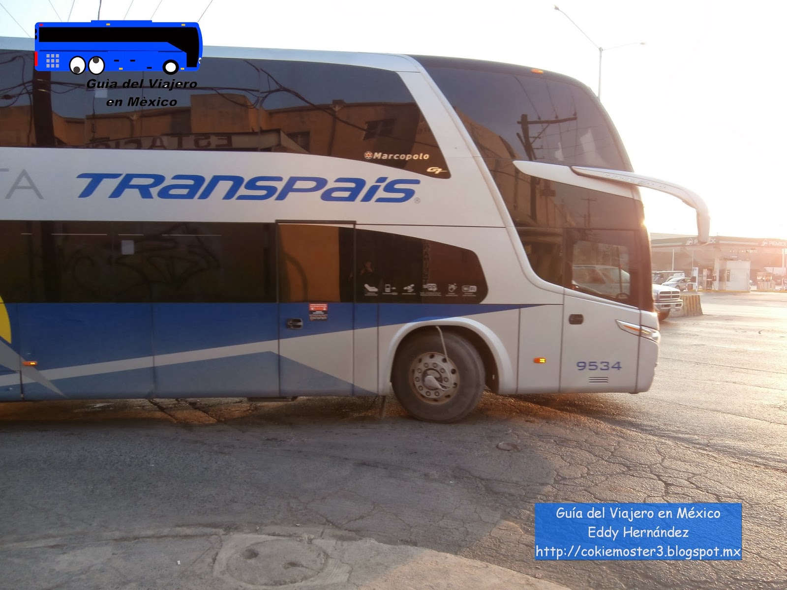 Guía del Viajero en México: Transpais Vista