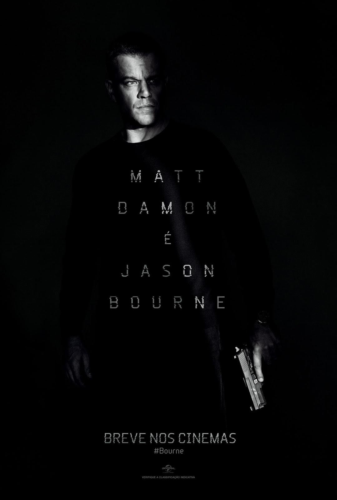 Primeiro Poster de Jason Bourne ~ CINEMA DE PRIMEIRA BRASIL
