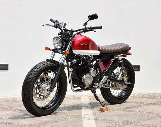 Modifikasi Yamaha Scorpio 225 : THE SCORCRAMBLER - Indonesia Motorcycle