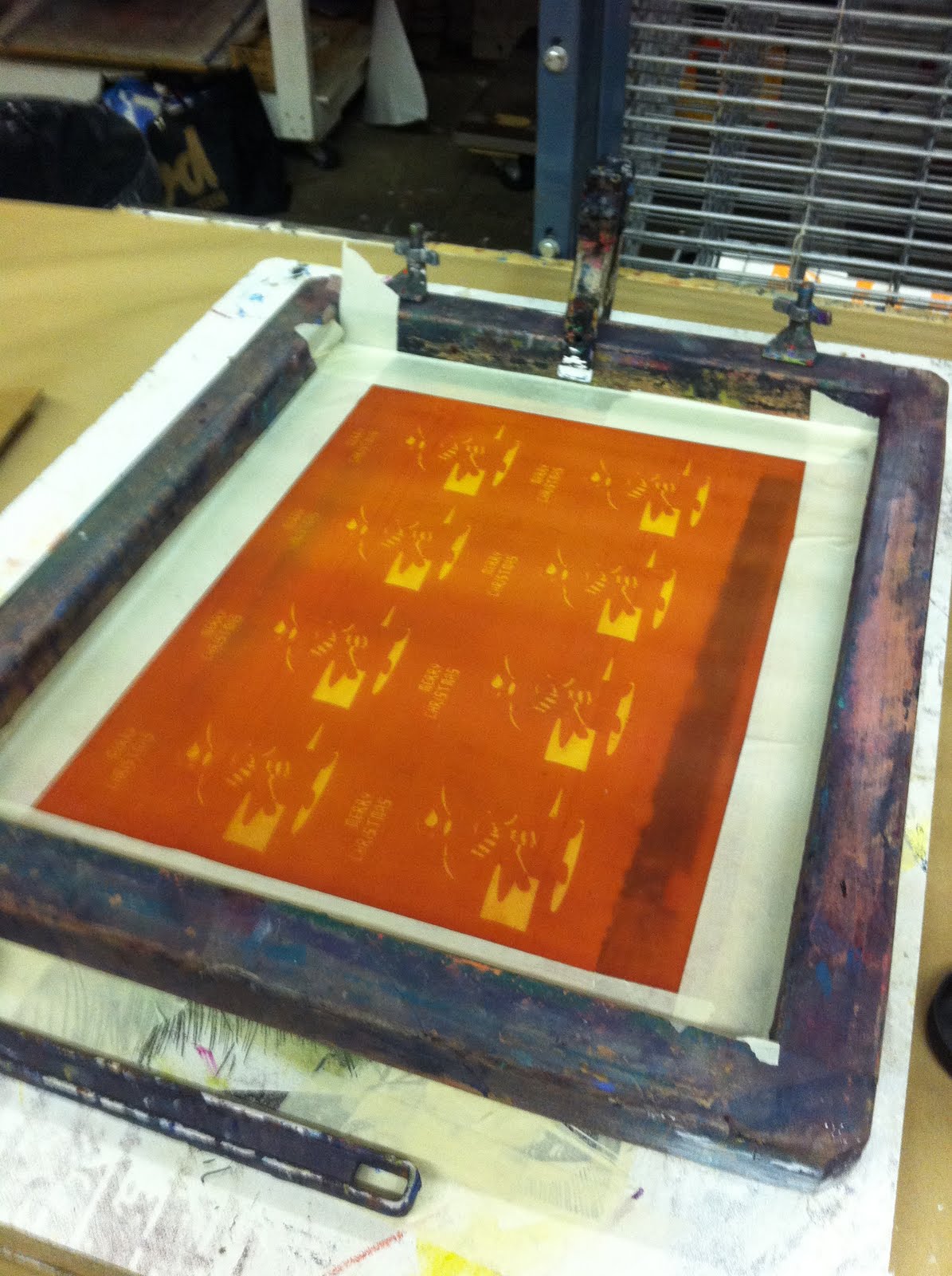James Elston Illustration blog: Adventures in Screen Printing - 2011 ...