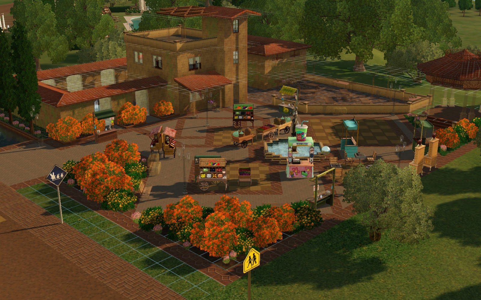 AznSensei's Sims 3 Store Blog: Al Fresco Festival Grounds