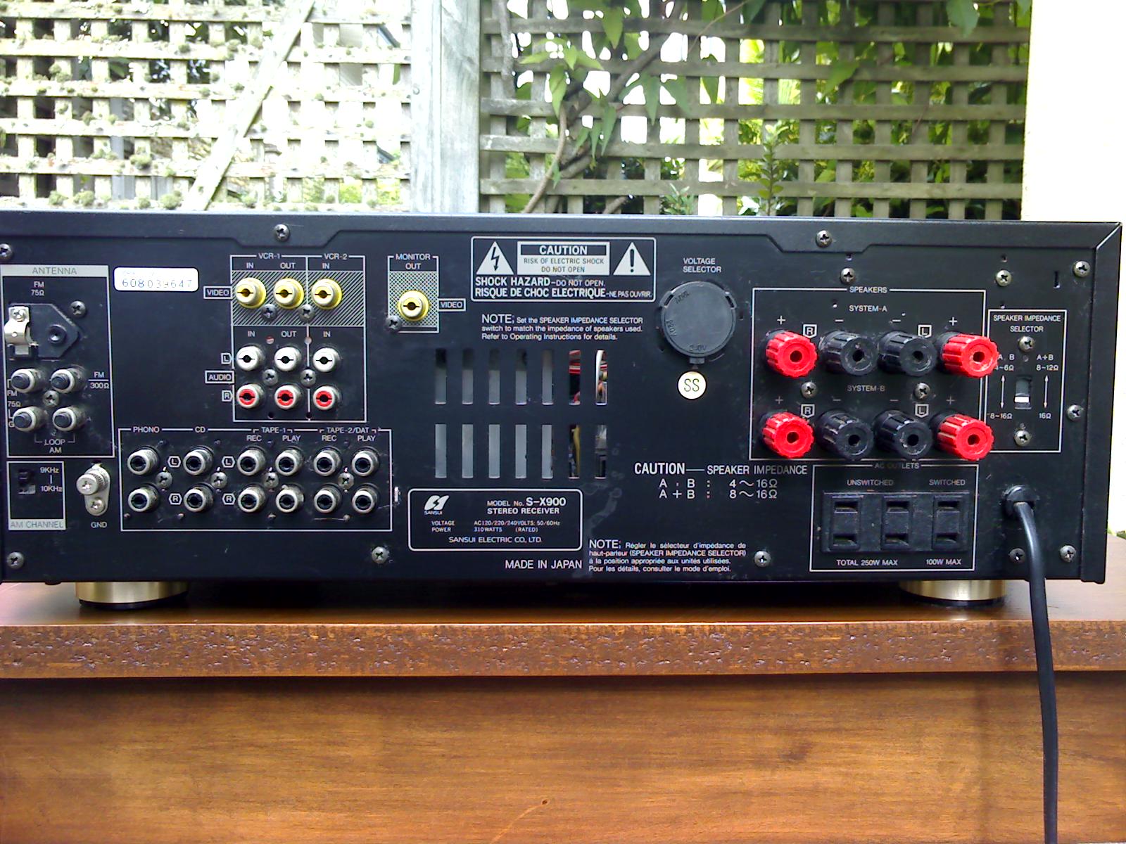 Sansui S-X900 - Stereo Receiver | AudioBaza