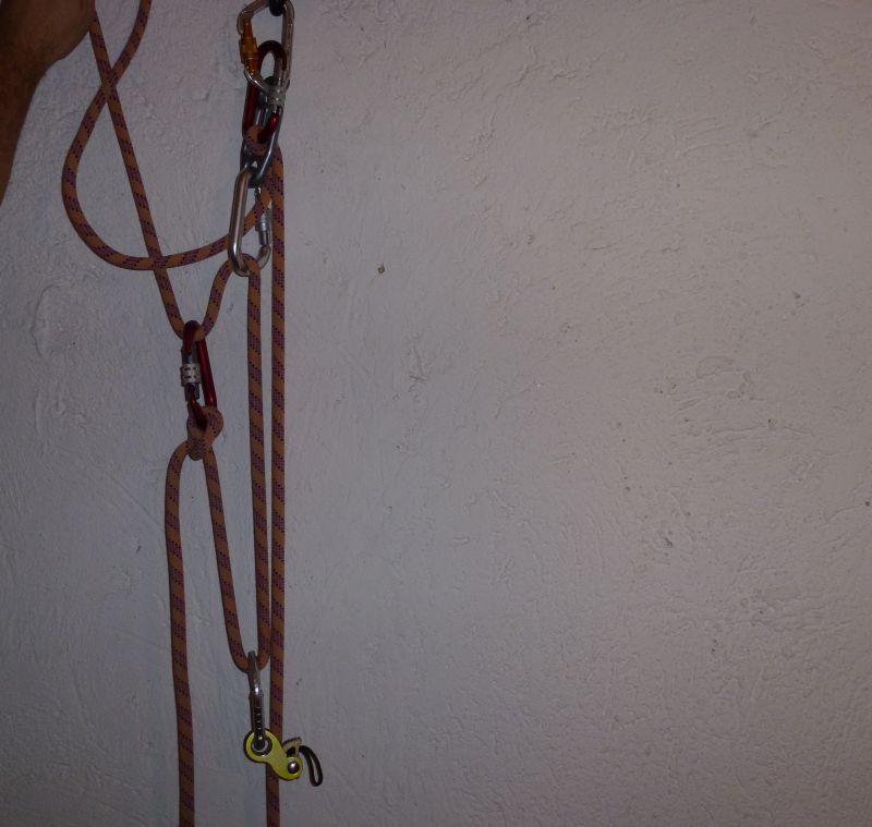 verticalRock: Tecniche - Paranco doppio