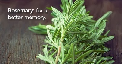 Rosemary: for a better memory.