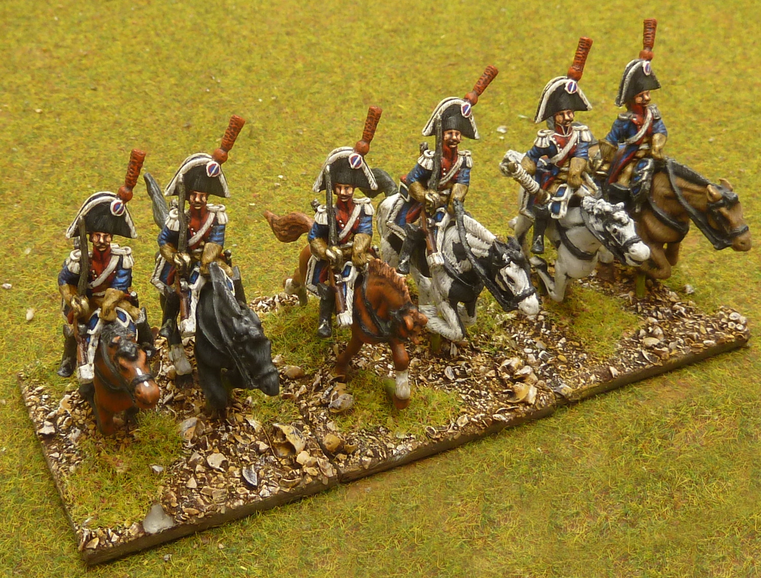Lace 'n Big Hats: 28mm Napoleonic French Gendarme à Cheval (Bicorne ...