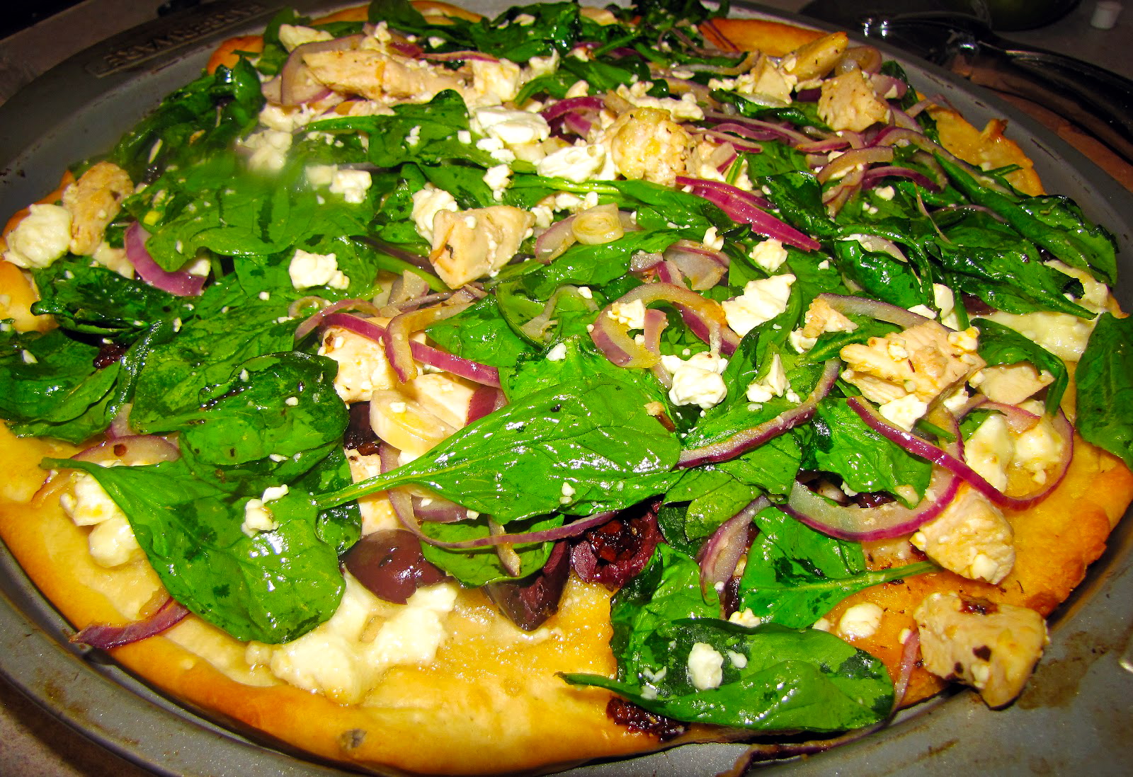 Off The Menu: Greek Pizza: An Explosion of Tastes