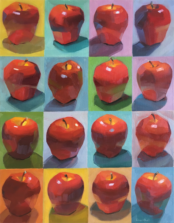 Robin Rosenthal Art: Repeating Apples