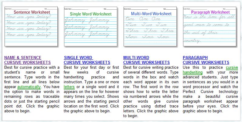 Tutoring and Assessments: Handwriting Excellence