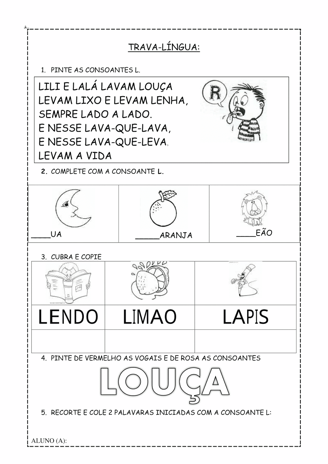 Portfólio Digital: Letra L