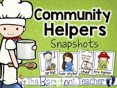 Labor Day Emergent Reader and Community Helpers Activities | The ...