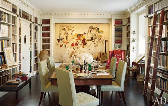 Andrew Barnes Lifestyle: Dining room library combination...