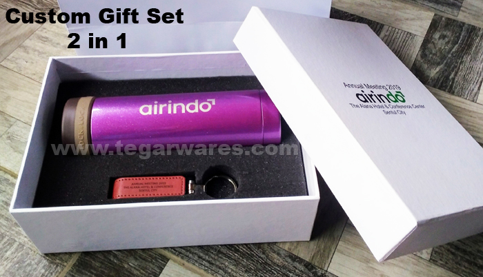 Gift Set 2 in 1 Custom Untuk Souvenir Launching Hotel JHL Gading ...