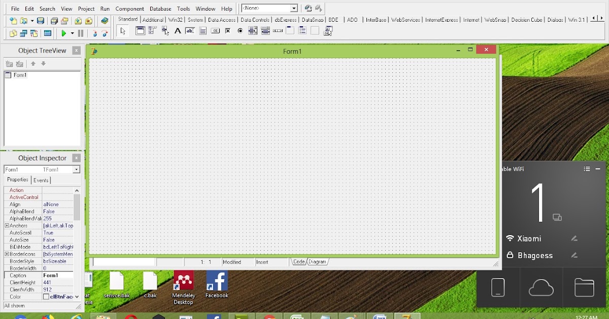 belajar Delphi: Membuat Proses Beberapa IF Dengan Check Box & Radio ...